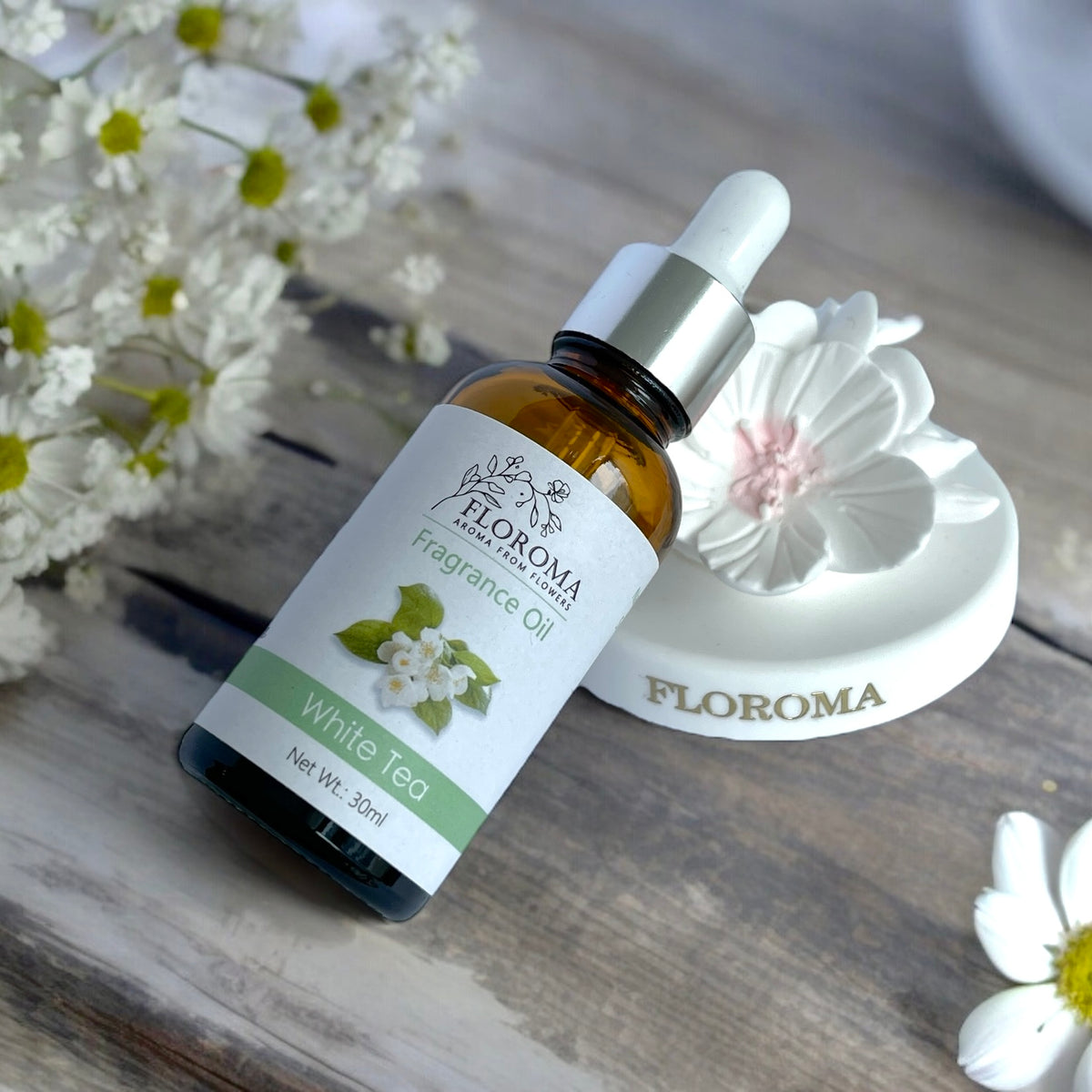 日本白茶香薰精油 White Tea Fragrance Oil | Floroma 花之滴