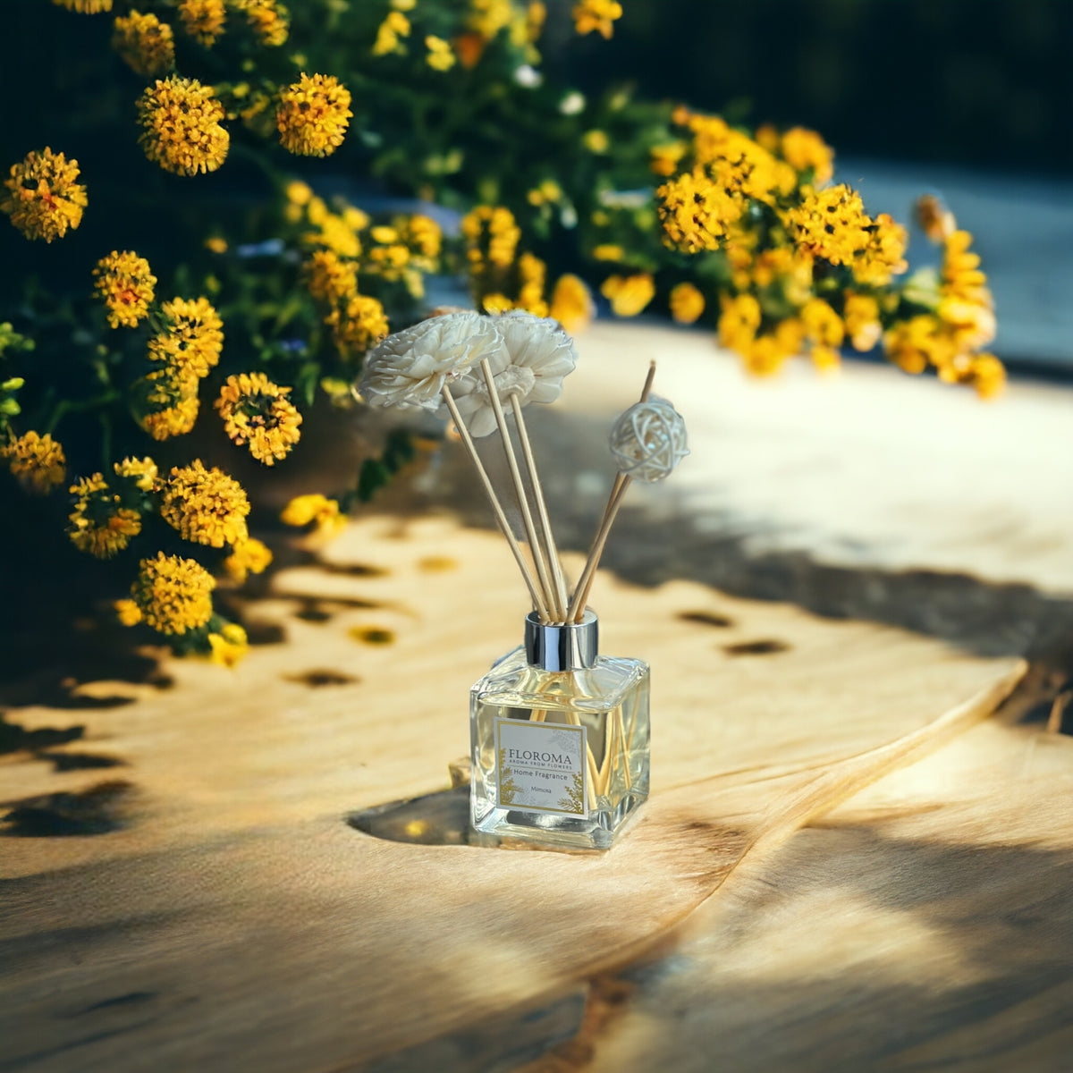 《含羞草·小時光》【室內擴香瓶】Mimosa Home Diffuser | Floroma 花之滴