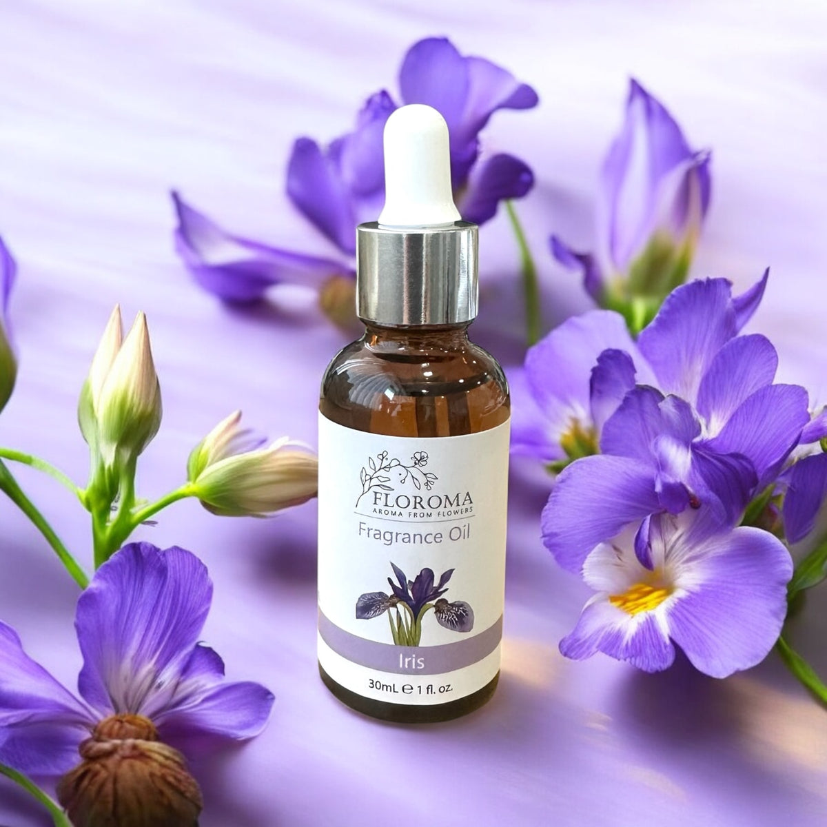 鳶尾花香薰精油 Iris Fragrance Oil | Floroma 花之滴