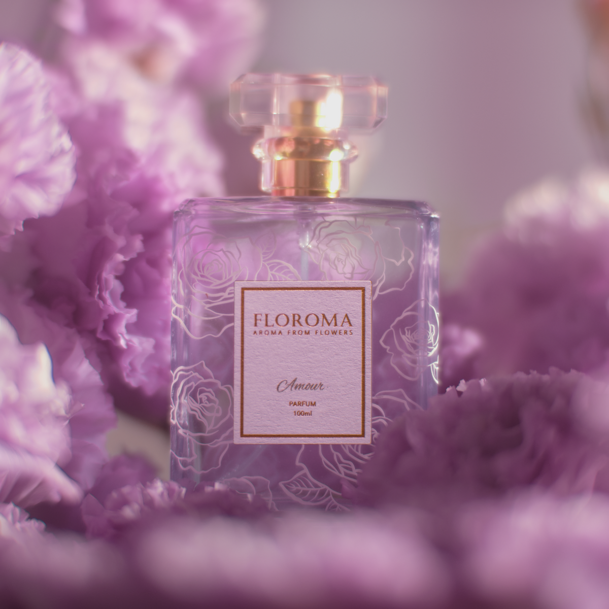 紫玫瑰濃香水 Amour Parfum | Floroma 花之滴